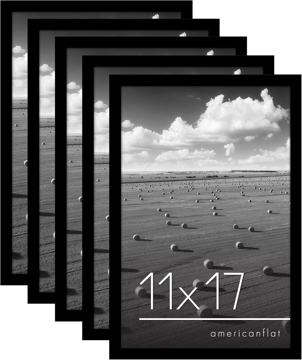 Amazon.com: Americanflat 11x17 Picture Frame with Polished Plexiglass ...