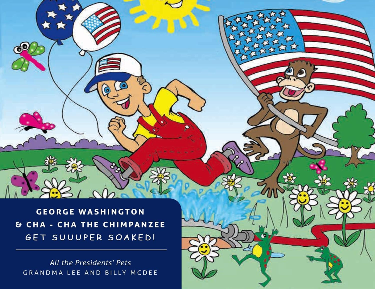 Amazon.co.jp: George Washington & Cha - Cha the Chimpanzee Get Suuuper ...