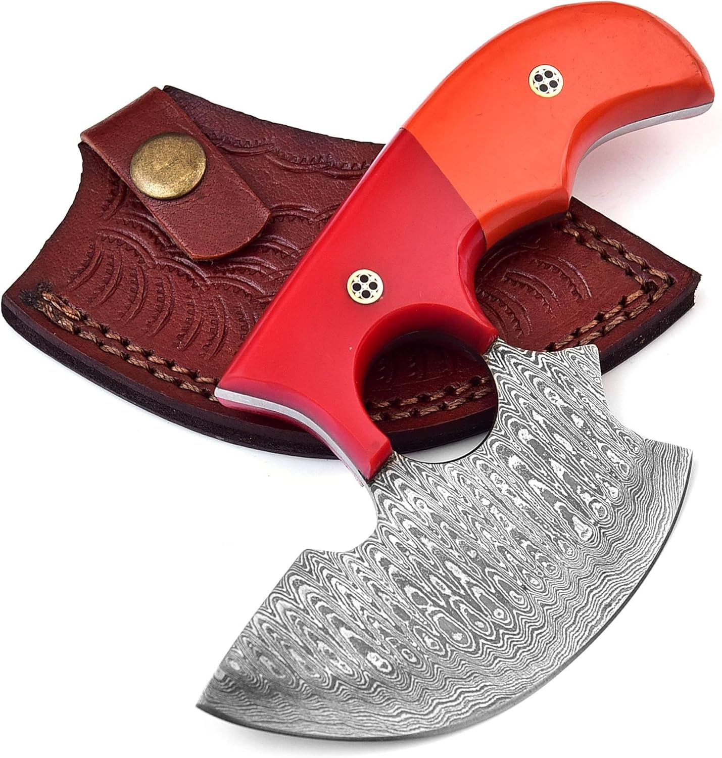 Amazon.com: Unique Ulu Knife design with amazing grip, Pizza slicer ...