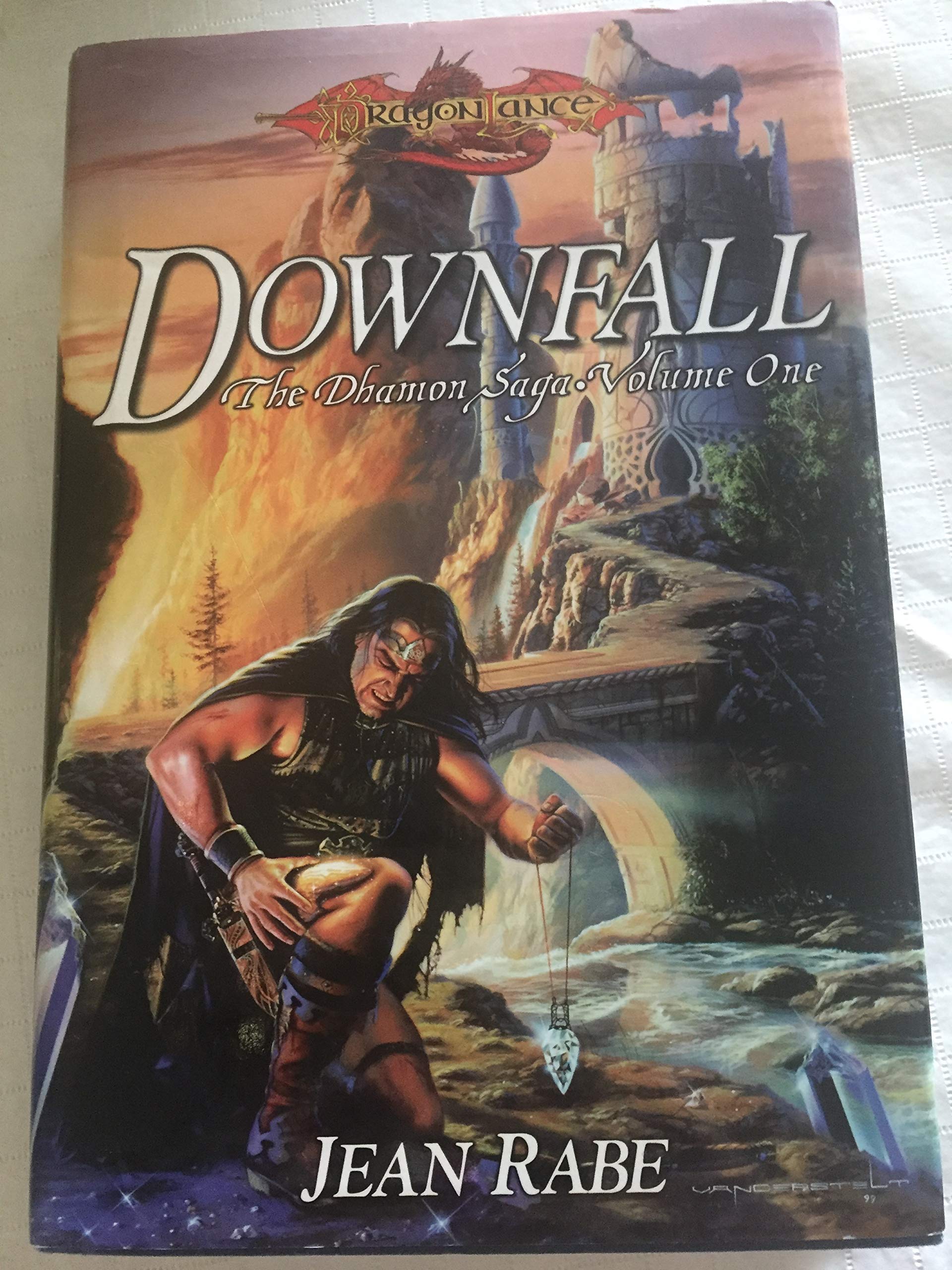 Downfall (The Dhamon Saga): Rabe, Jean: 9780786915729: Amazon.com: Books