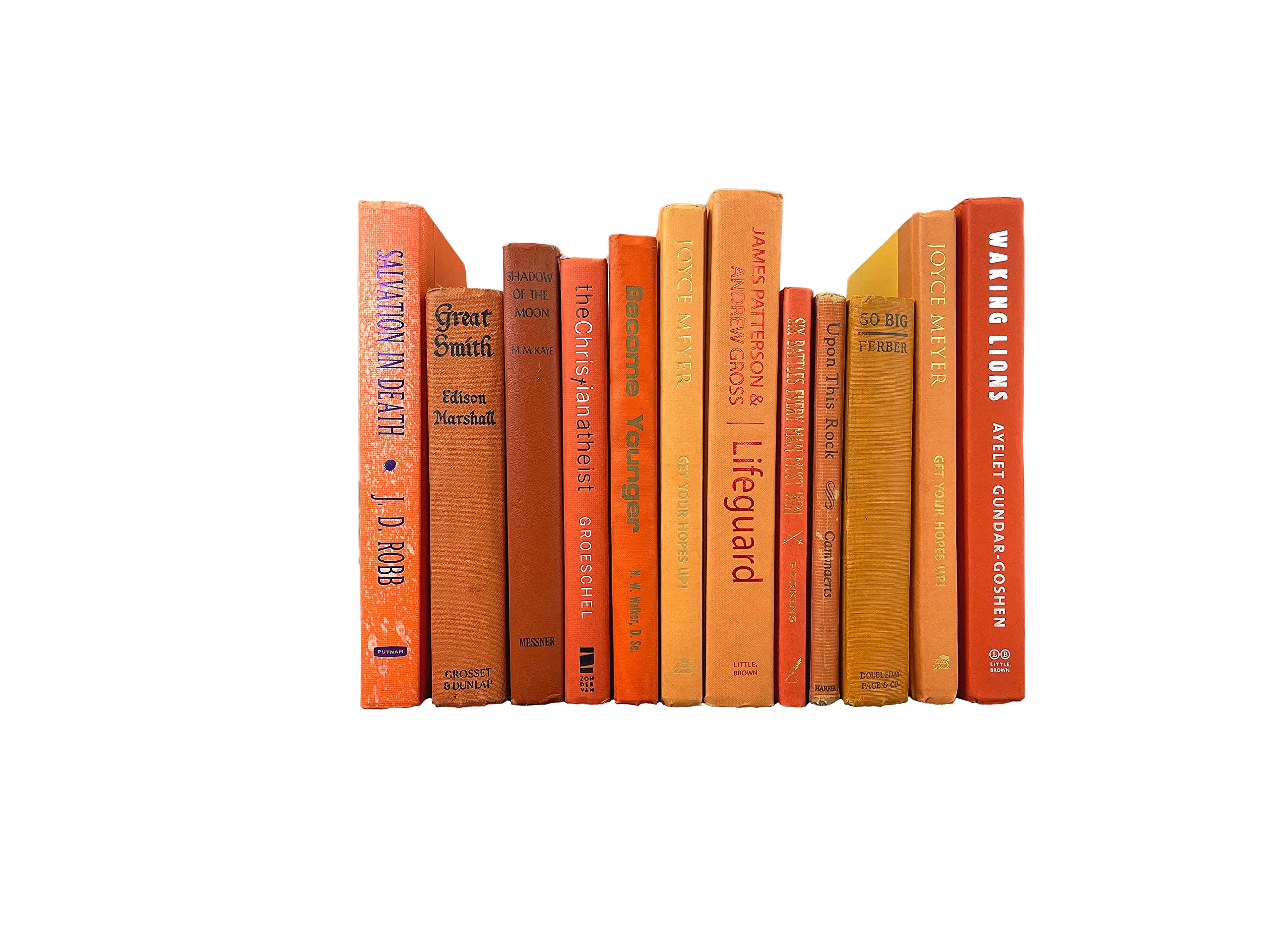 Blue And Orange Book Stack