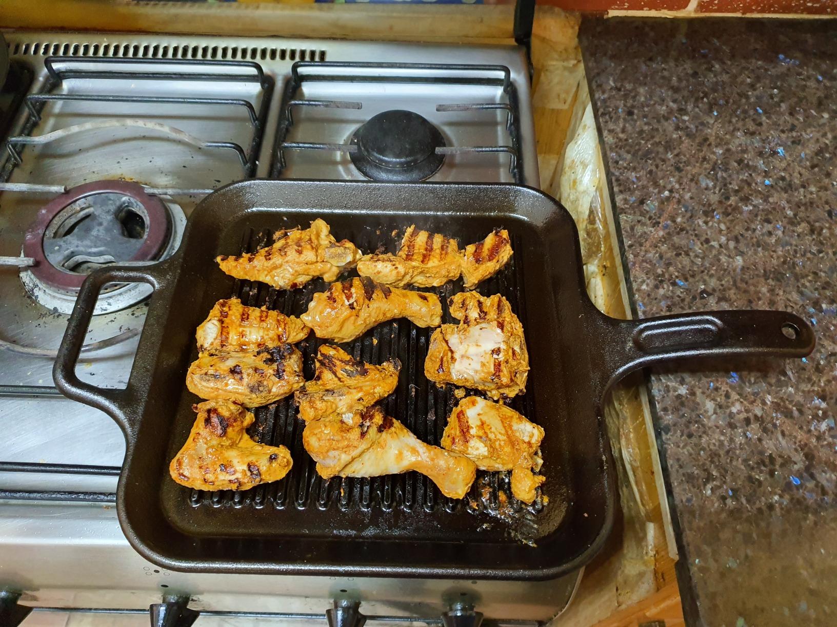 Buy Lodge Cast Iron Grill Pan, 12 Inches, Black Online at Low Prices in ...