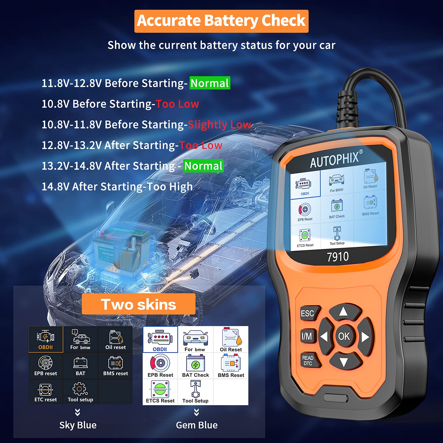 AUTOPHIX Enhanced BMW Full Systems Diagnostic Scan Tool 7910 BMW All autophix-enhanced-bmw-full-systems-diagnostic-scan-tool-7910-bmw-all