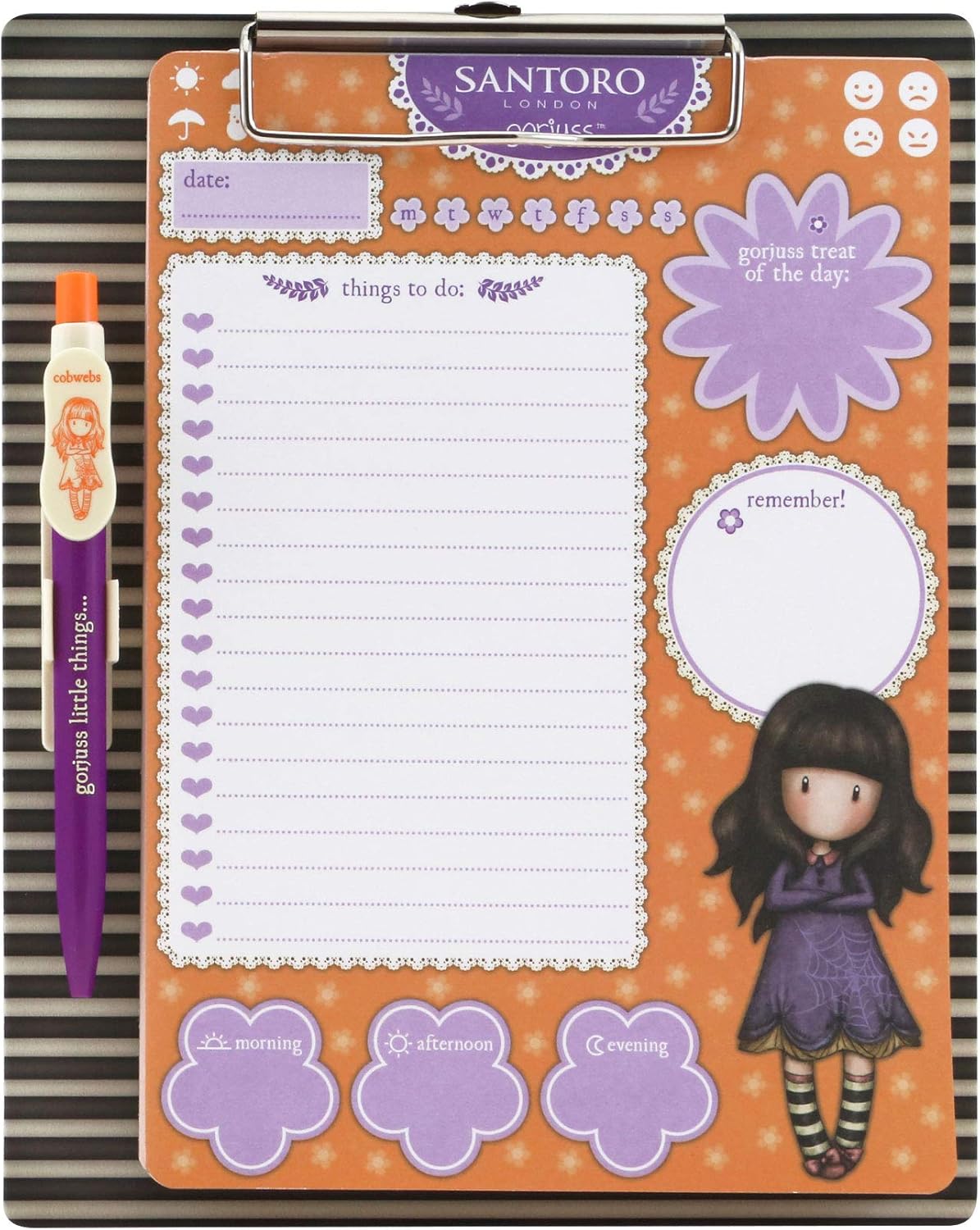 Cue Notes Clip with Pen : Amazon.co.uk: Stationery & Office Supplies