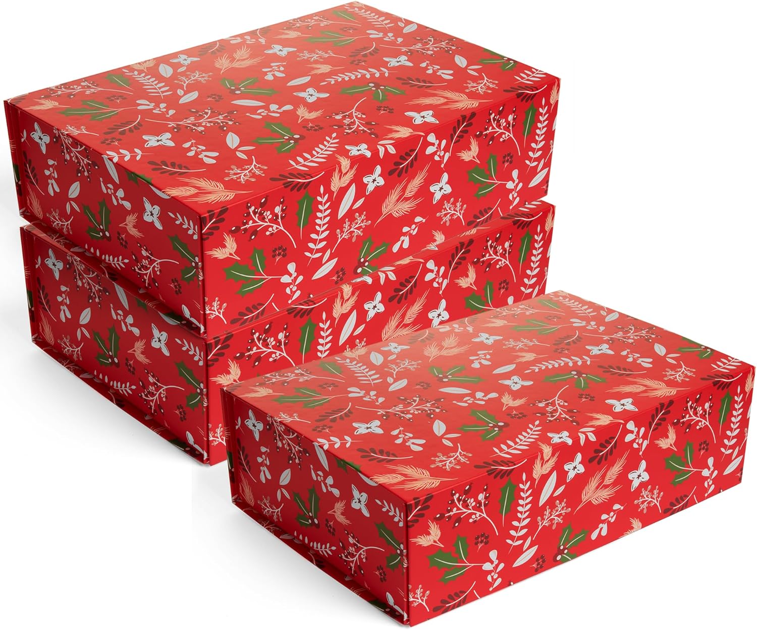 Amazon.com: Sorarto Luxury Gift Box with Magnetic Lid 3-Pack ...