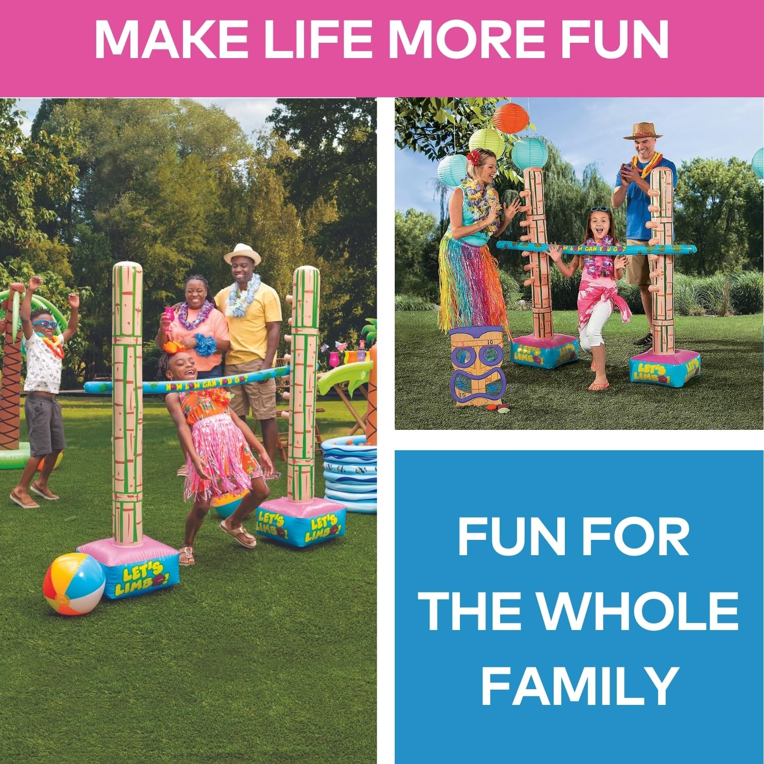 Snapklik.com : Fun Express Limbo Game For Kids And Adults - 5 Feet Tall ...