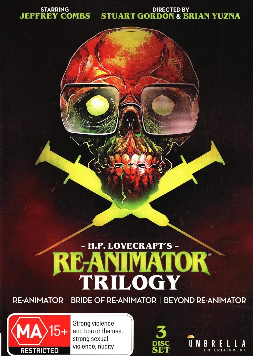 RE-ANIMATOR TRILOGY - RE-ANIMATOR TRILOGY (3 DVD): Amazon.de: DVD & Blu-ray