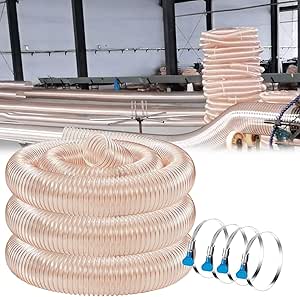 Amazon.com: Dust Collection Hose Pipe for Dust Collectors Dia-115(mm)/4 ...