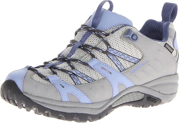 Amazon.com | Merrell Women's Siren Sport 2 Sneaker,Grey/Blue,5 M US ...