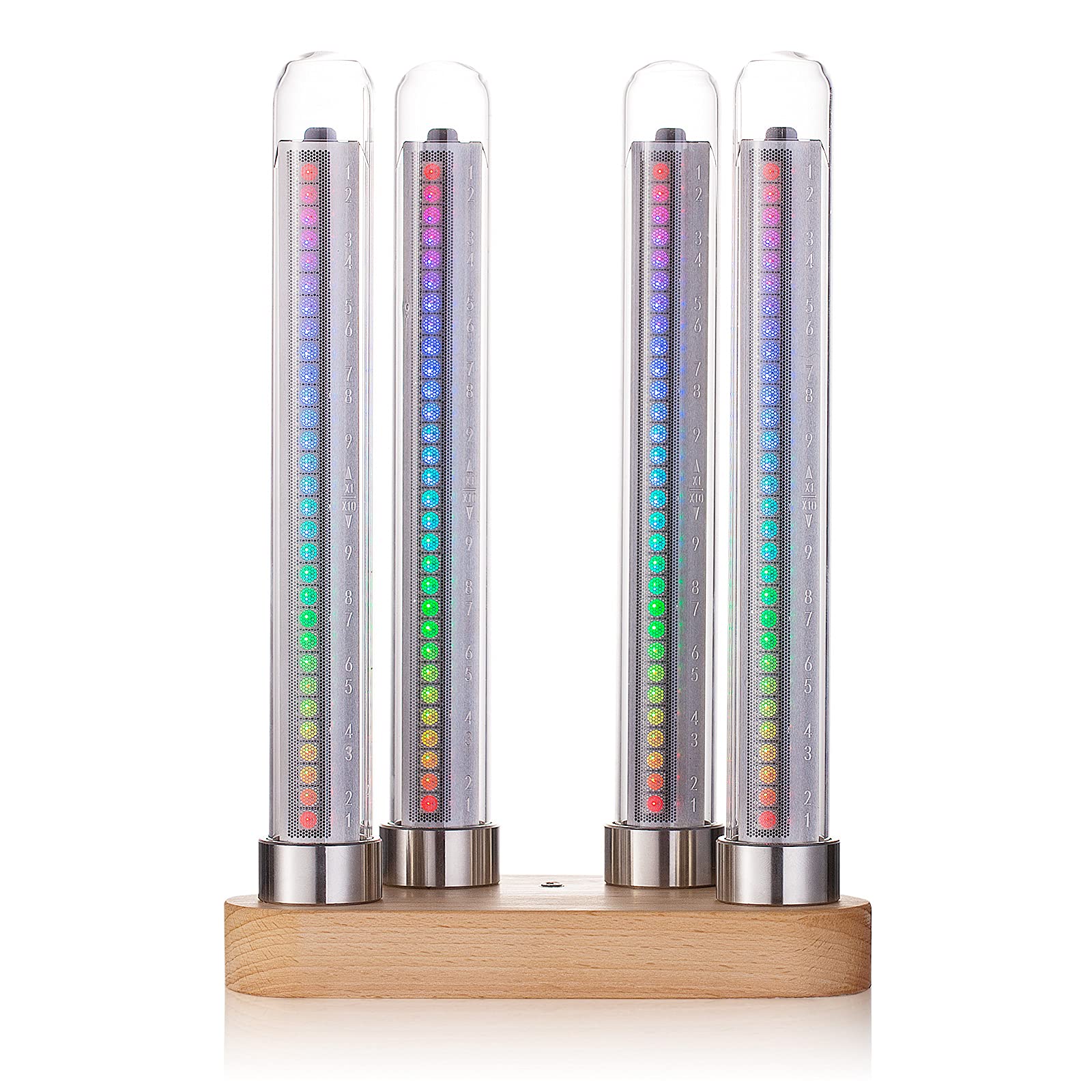 Buy Vintage RGB Tube Sound Level Meter Music Spectrum Visualizer Clock ...