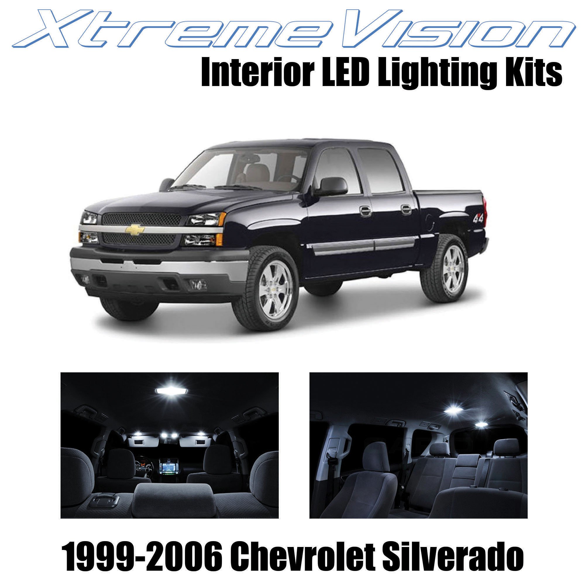 White Chevy Truck 1999