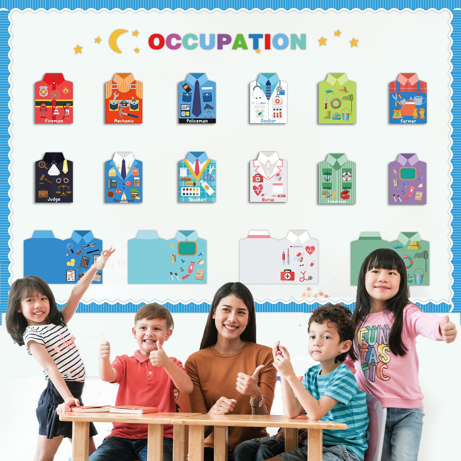 Preschool Community Helpers Bulletin Board