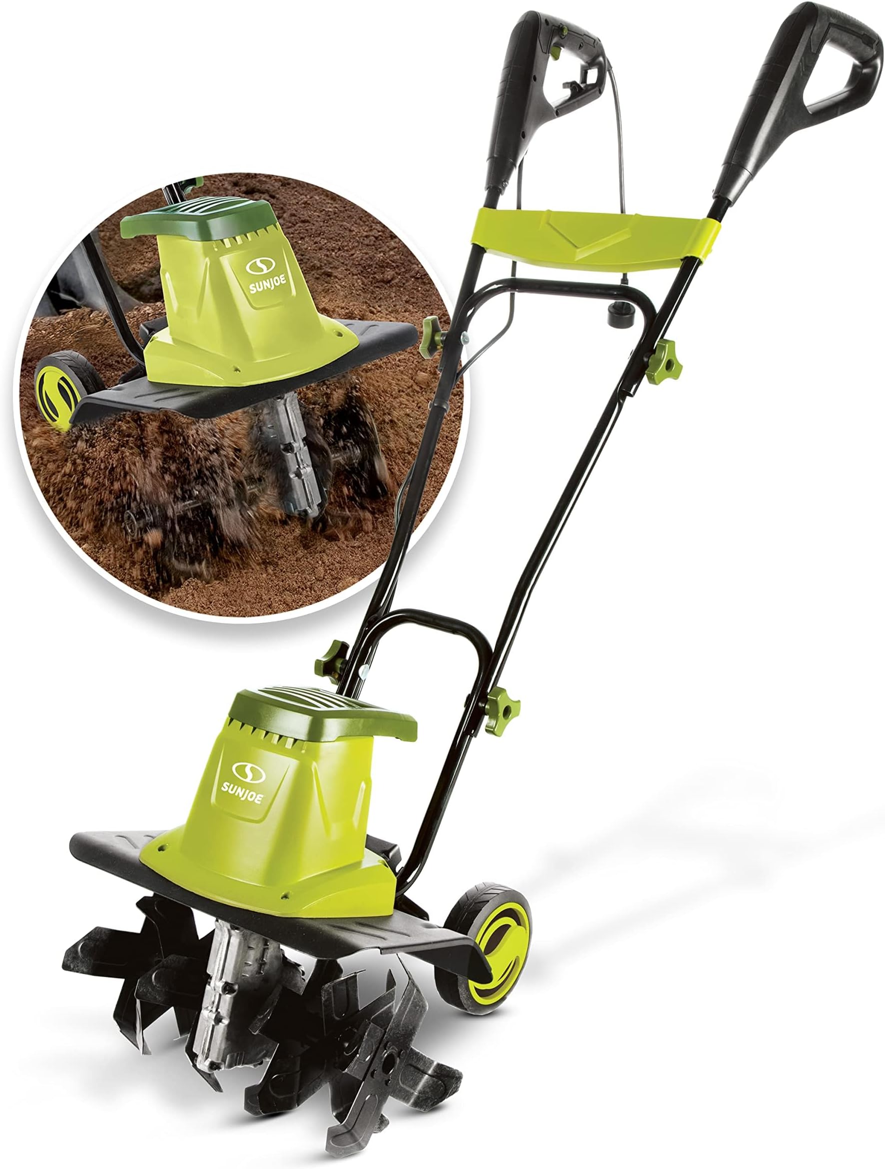 Amazon.com : Sun Joe TJ604E 16-Inch 13.5 AMP Electric Garden Tiller ...
