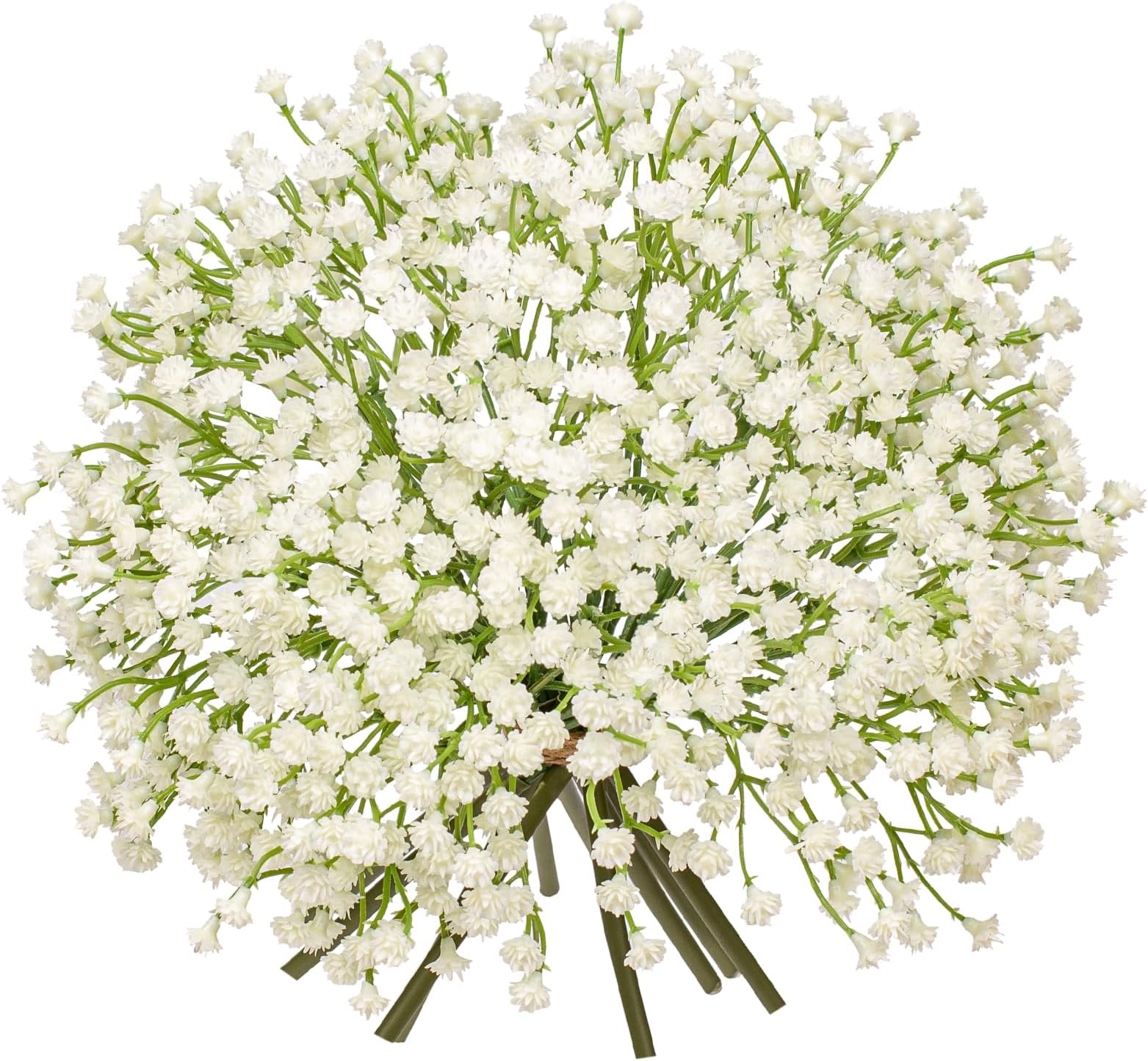 Briful 10 Packs (30pcs) Gypsophila Artificial Flowers Baby's Breath ...