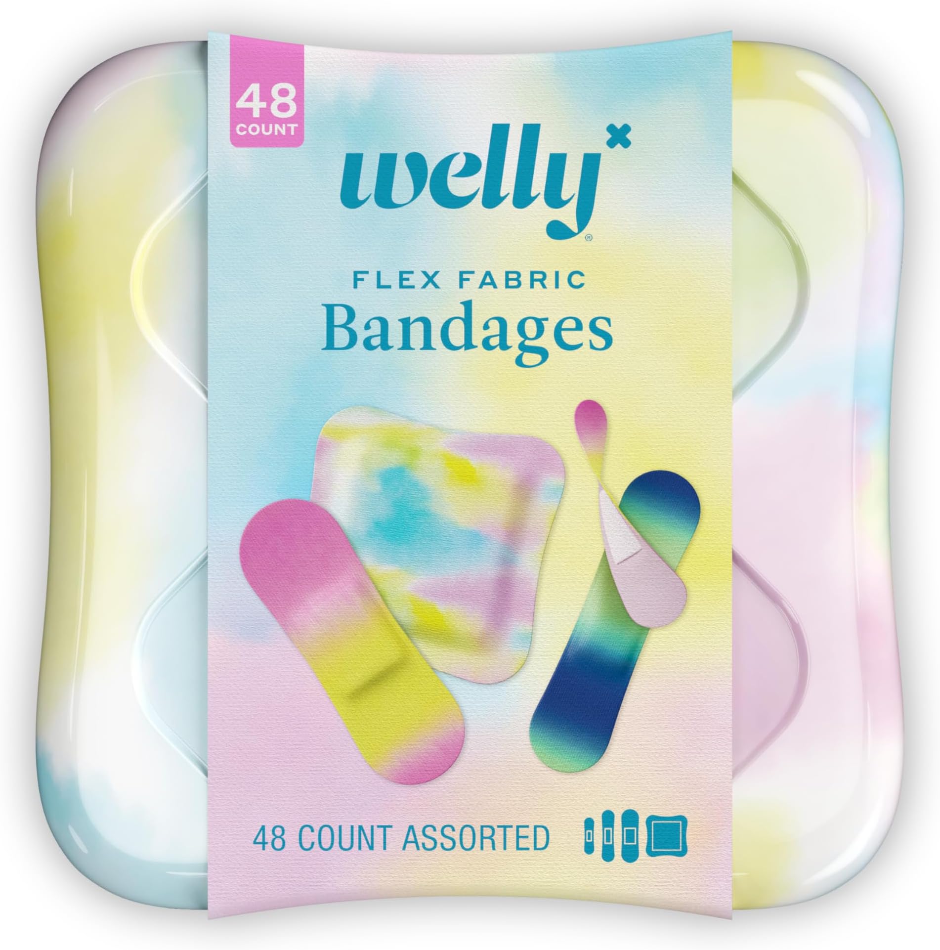 Amazon.com: Welly Bandages | Adhesive Flexible Fabric Bravery Badges ...