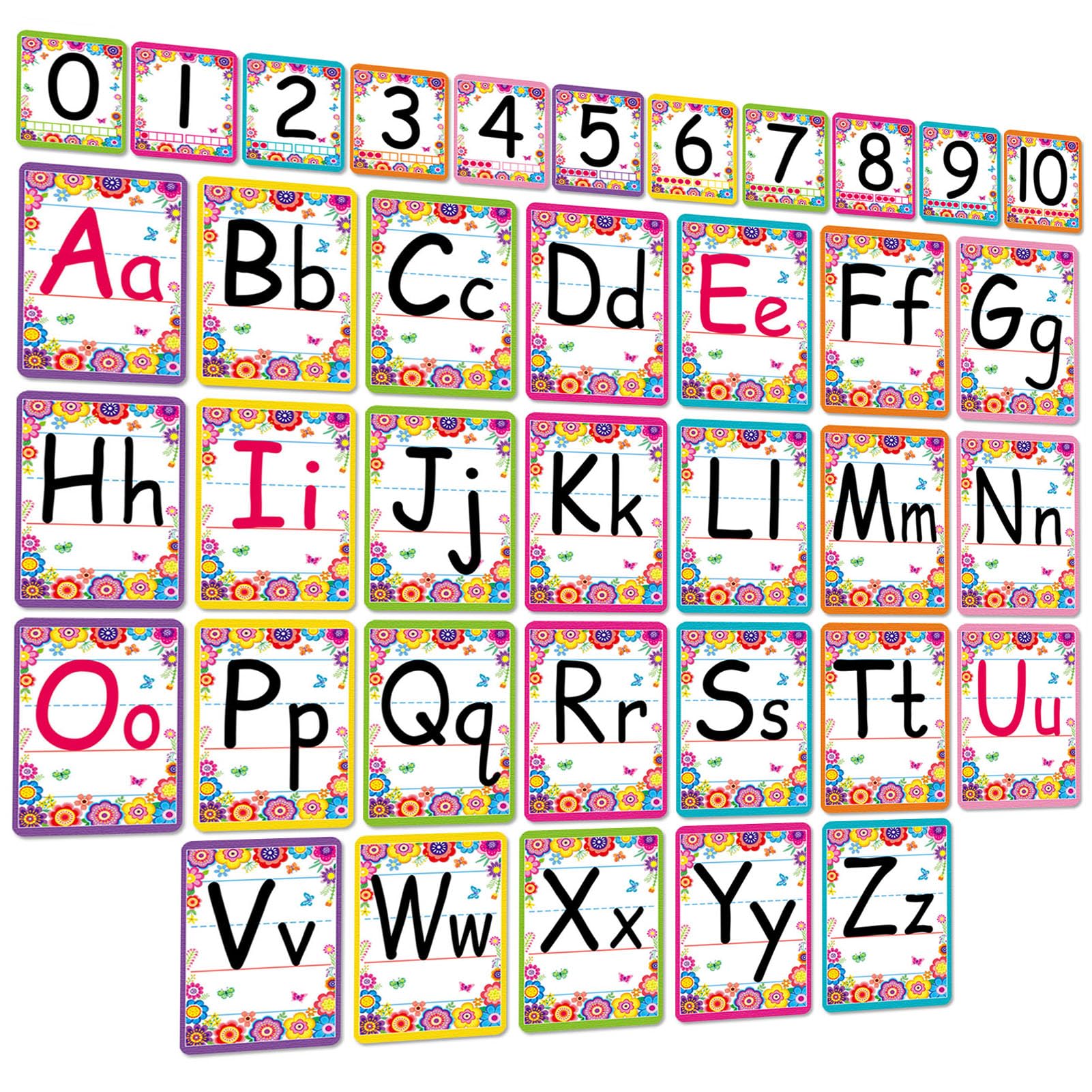 Snapklik.com : Bulletin Board Letters - ABC Alphabet Poster Classroom ...