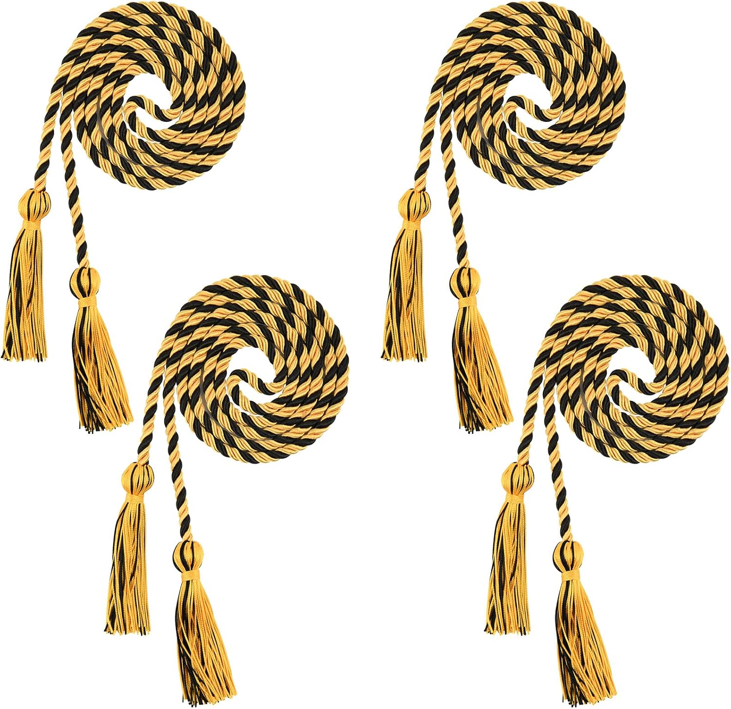 Amazon.com: Beautyflier® Pack of 4 Graduation Honor Braided Cords with ...