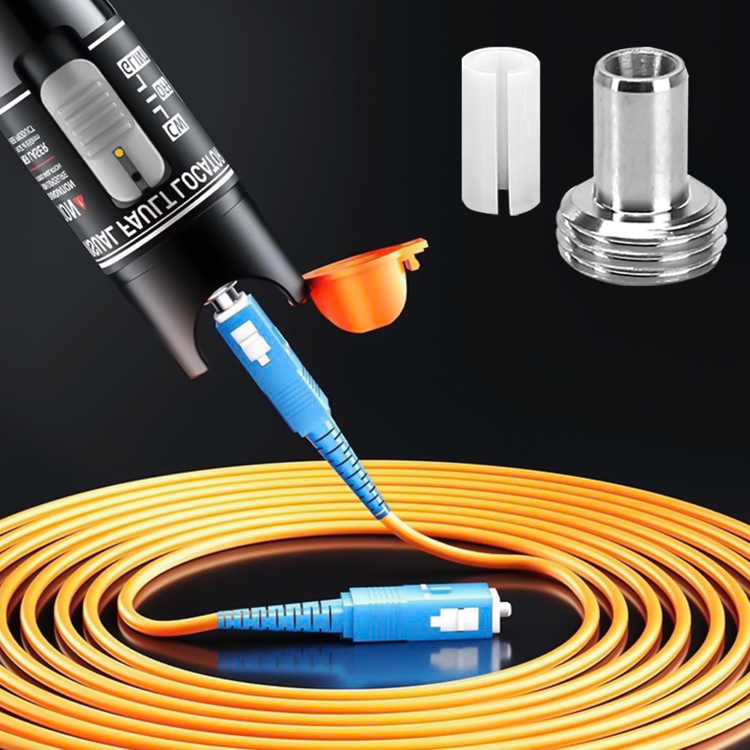 Snapklik.com : 20 Pcs VFL Fiber Optic Visual Fault Locator Replacement ...