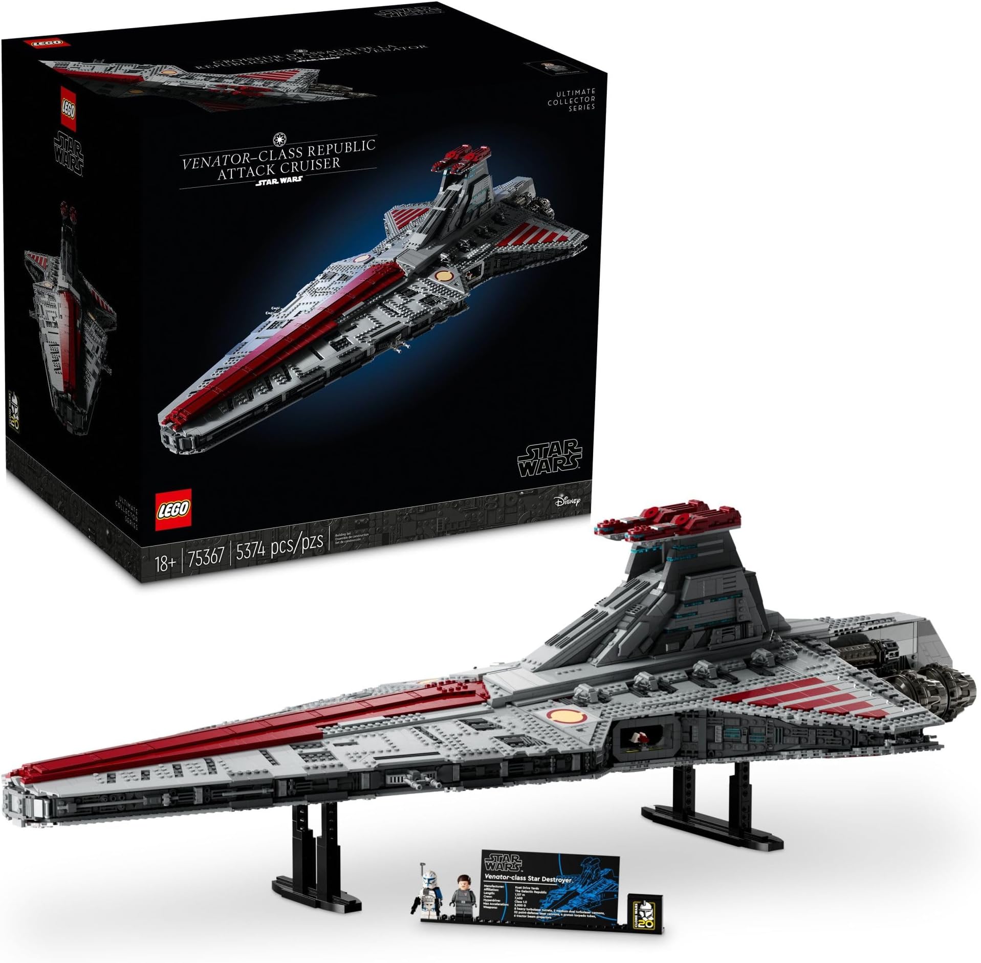 LEGO Star Wars Venator-Class Republic Attack Cruiser Ultimate Collector ...