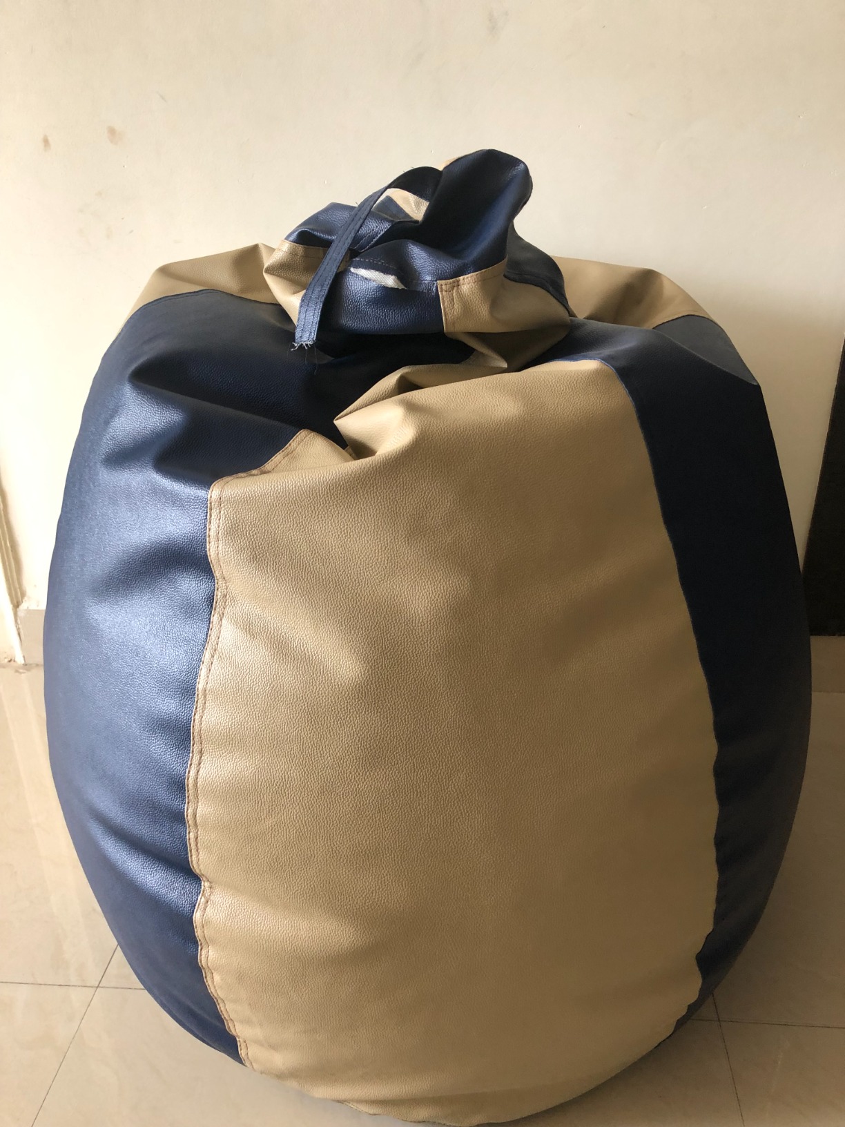 Urban Style Decore Most Comfotable Easy to Carry XXXL Faux Leather Bean ...