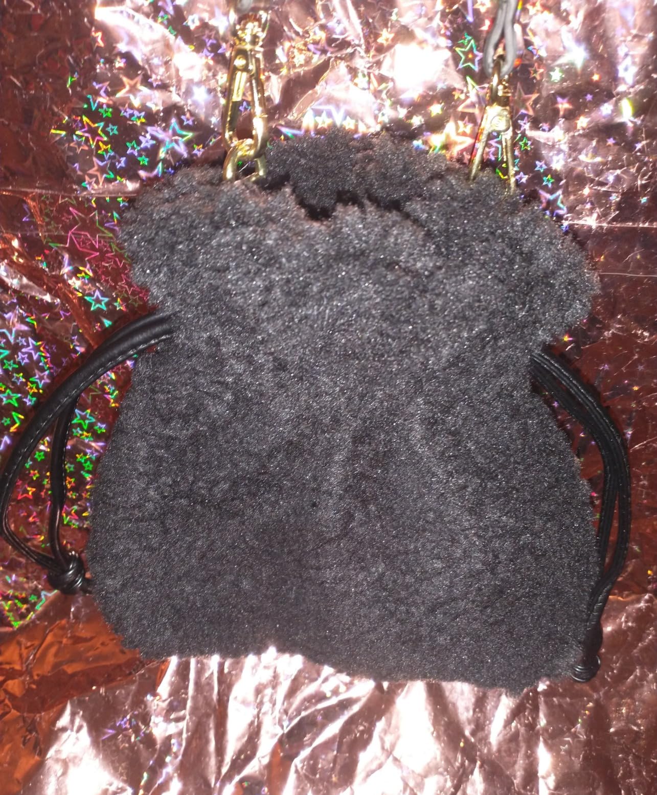 Amazon.com: Extolove Fluffy Purse, Faux Fur Purses for Women Furry ...