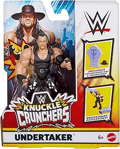 Amazon.com: WWE Undertaker Knuckle Crunchers 6 Toy Wrestling Action Figure : Sports & Outdoors