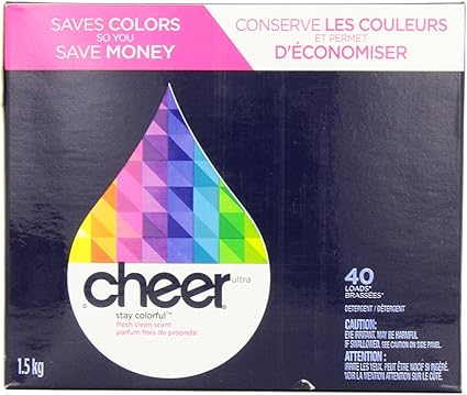 Amazon.com: Cheer Bright Clean Fresh Clean Scent Laundry Powder ...