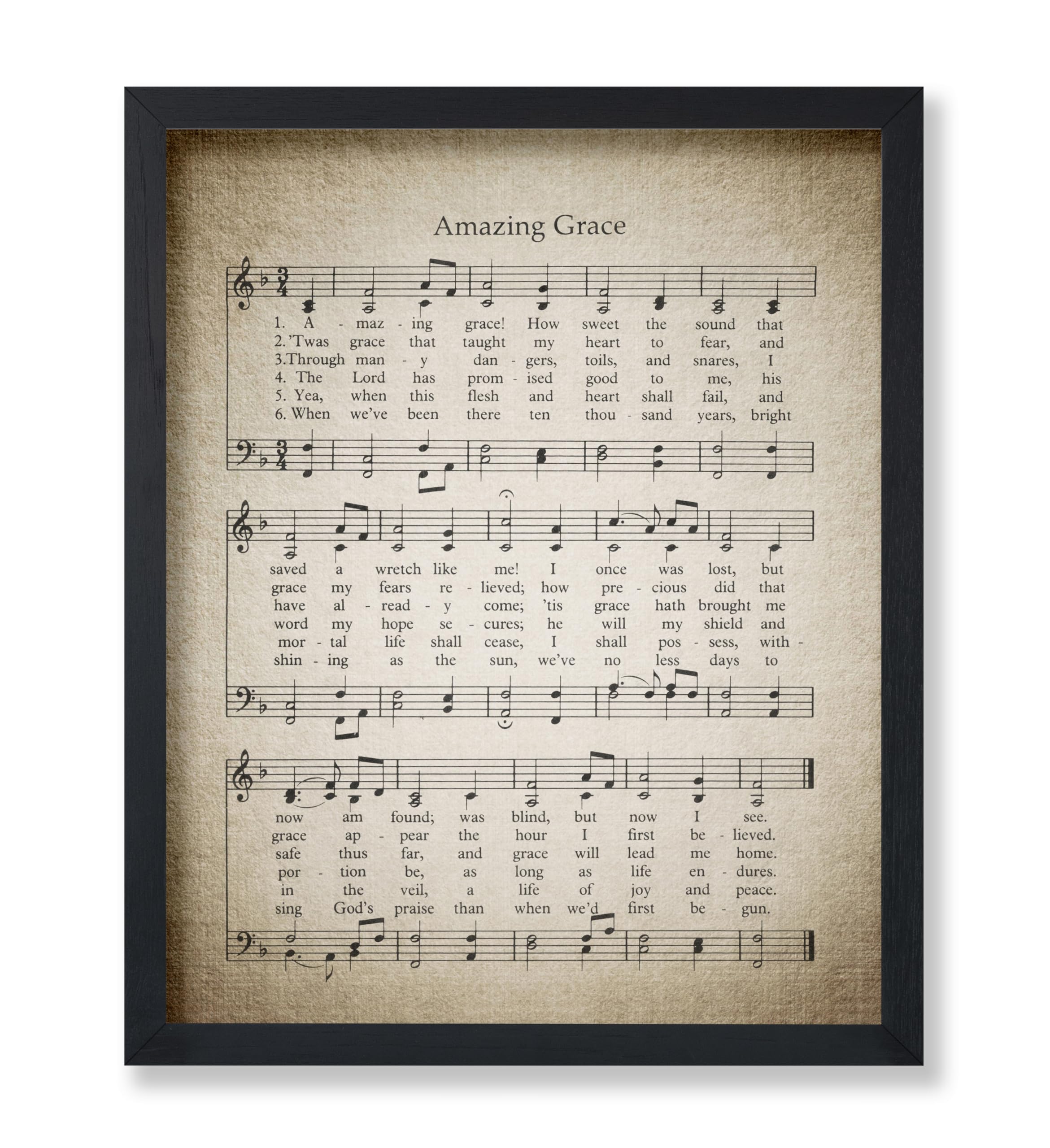 Amazon.com: Poster Master Vintage Amazing Grace Poster - Retro Music ...