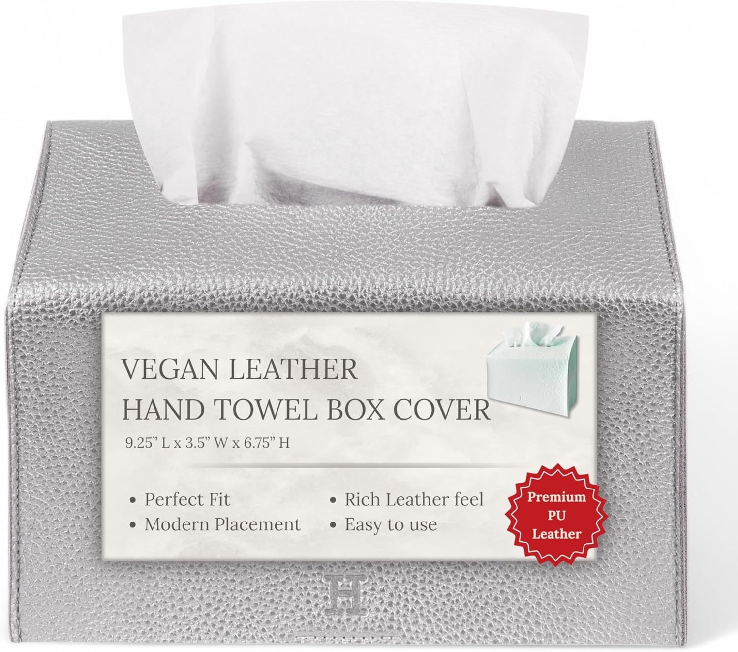 Amazon.com: Hand Towel Box Cover Holder by Hirano's BAZAAR - Vegan ...