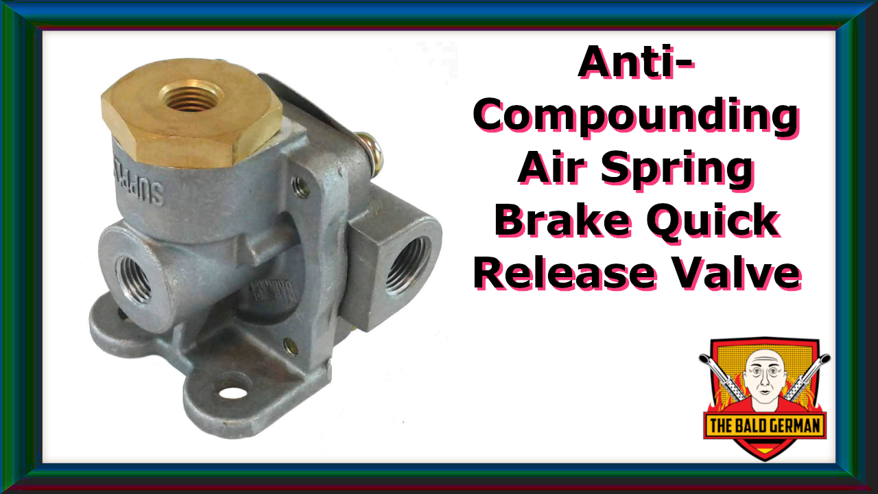 Watch Anti-Compounding Air Spring Brake Quick Release Valve on Amazon Live