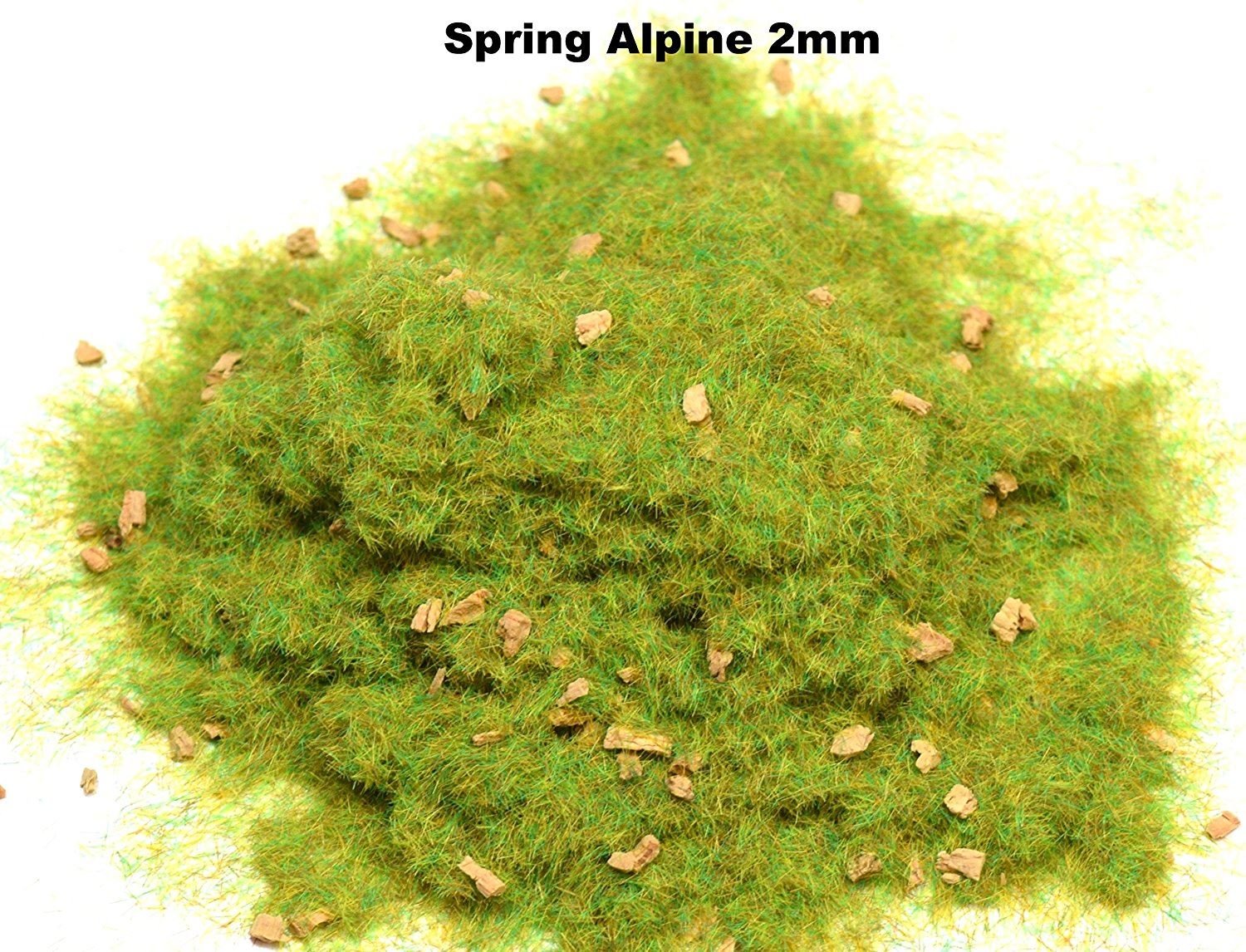 Buy War World Scenics 2mm Spring Alpine Static Grass 100g – Railway ...