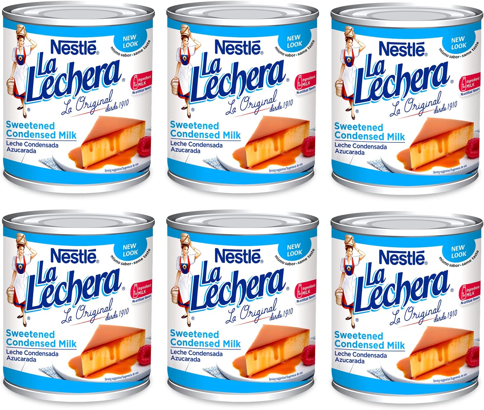 Amazon.com : Nestle La Lechera Sweetened Condensed Milk, 14 oz (Pack of ...