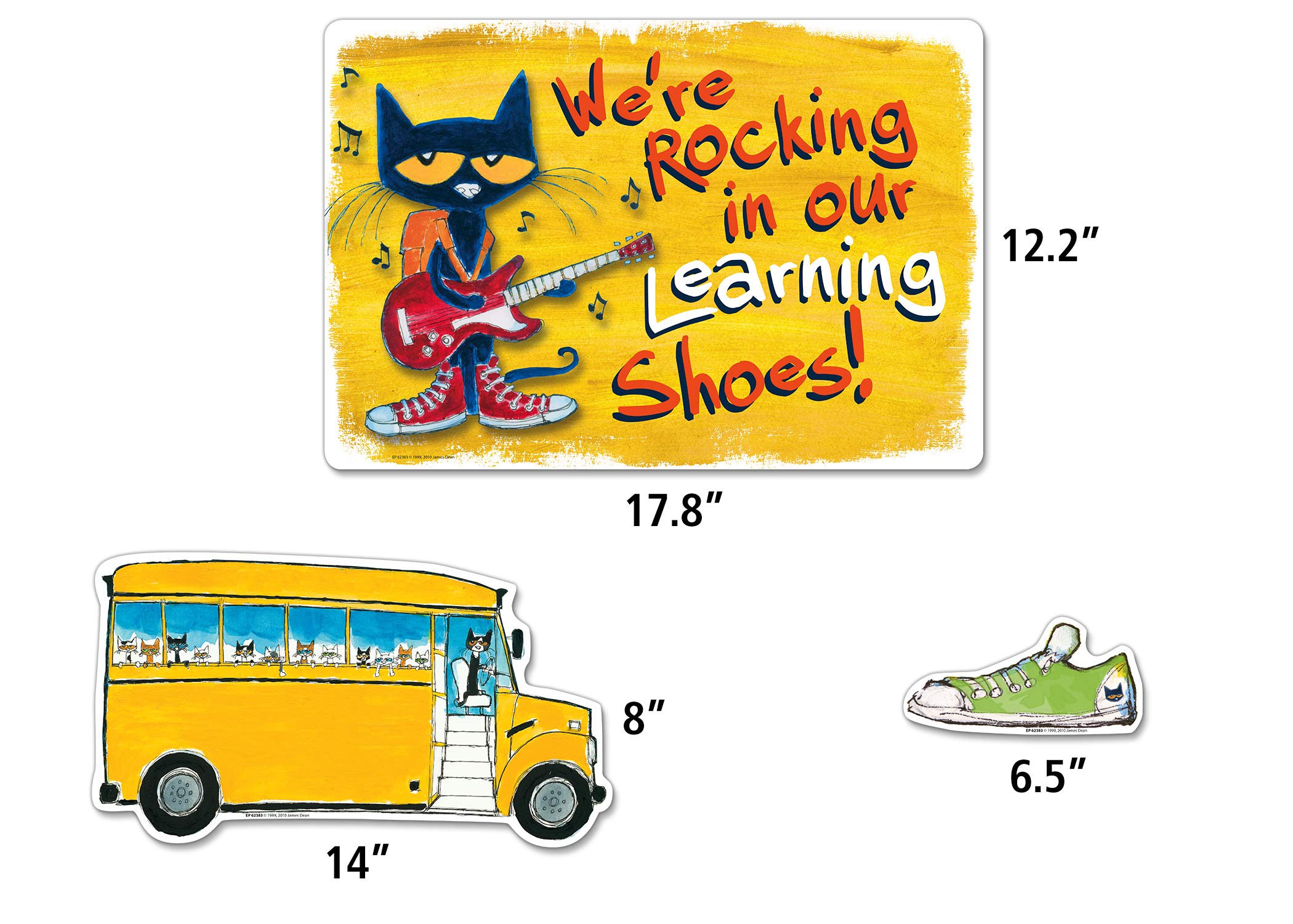 Pete The Cat Rocking In My School Shoes Template