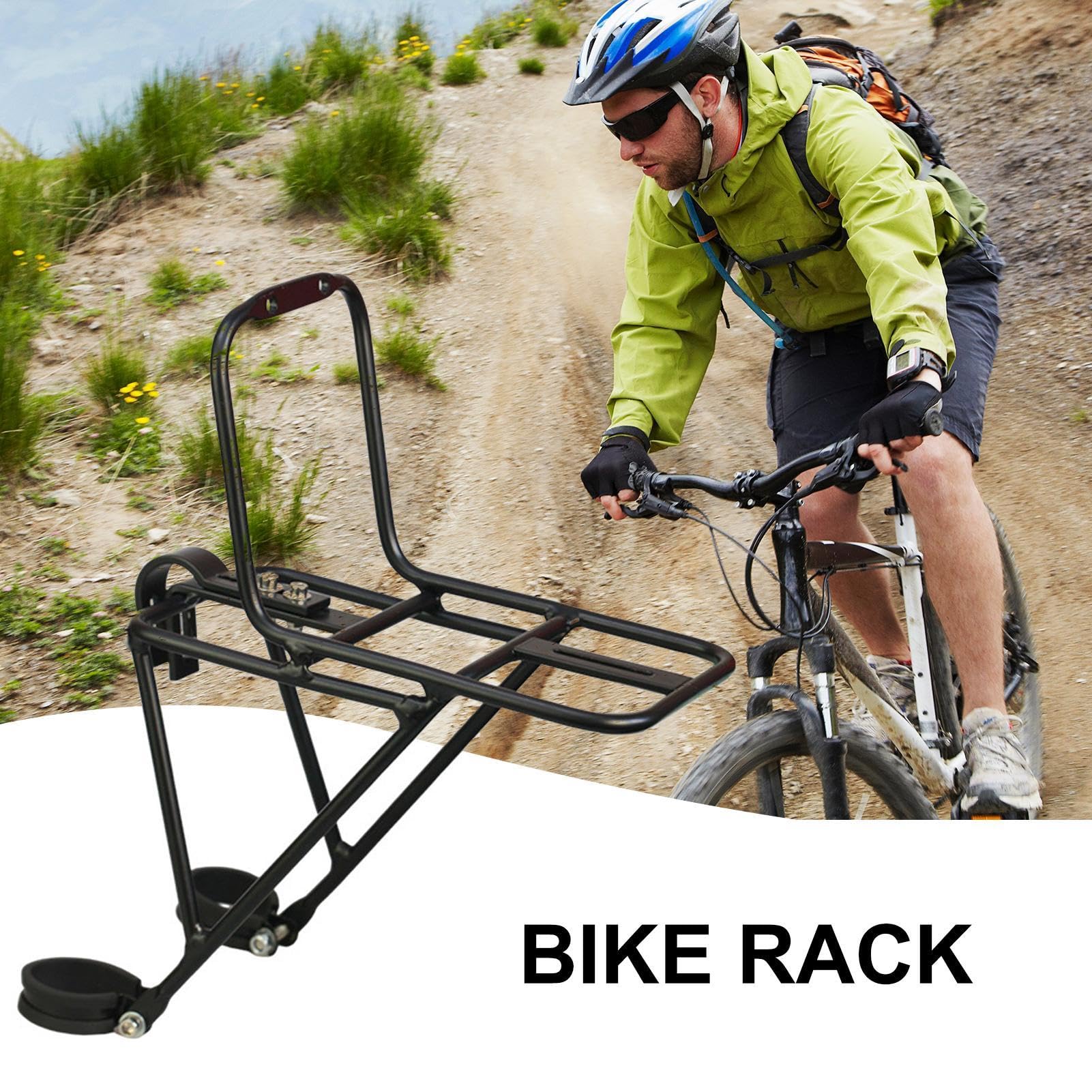 Front Bike Cargo Rack VALLKREE Cargo Rack Front & Rear – Vallkree