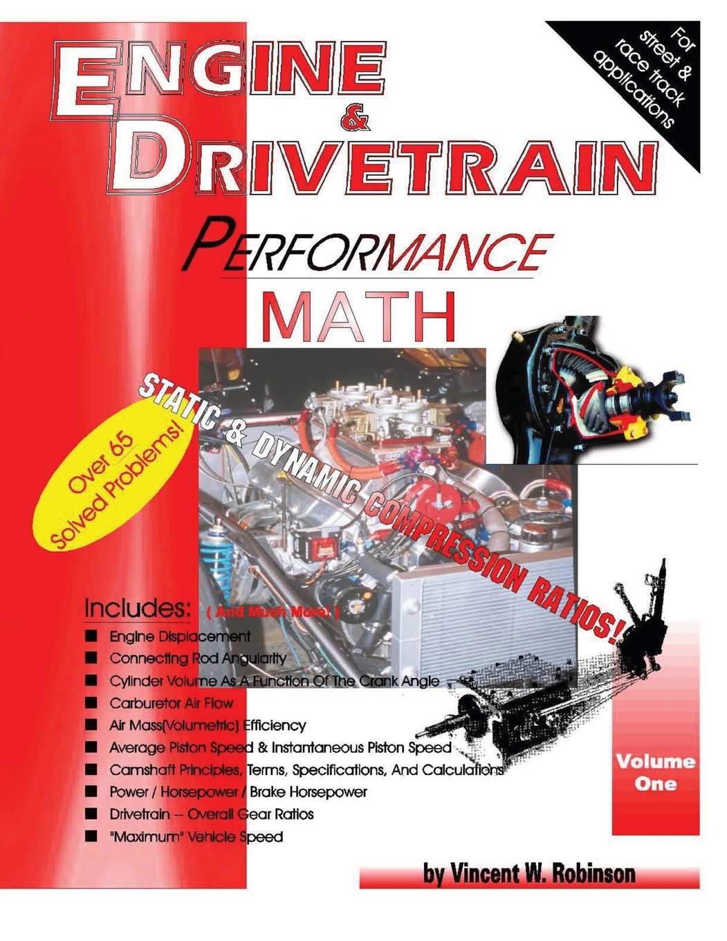 Engine & Drivetrain Performance Math (Volume One): Robinson, Vincent W ...