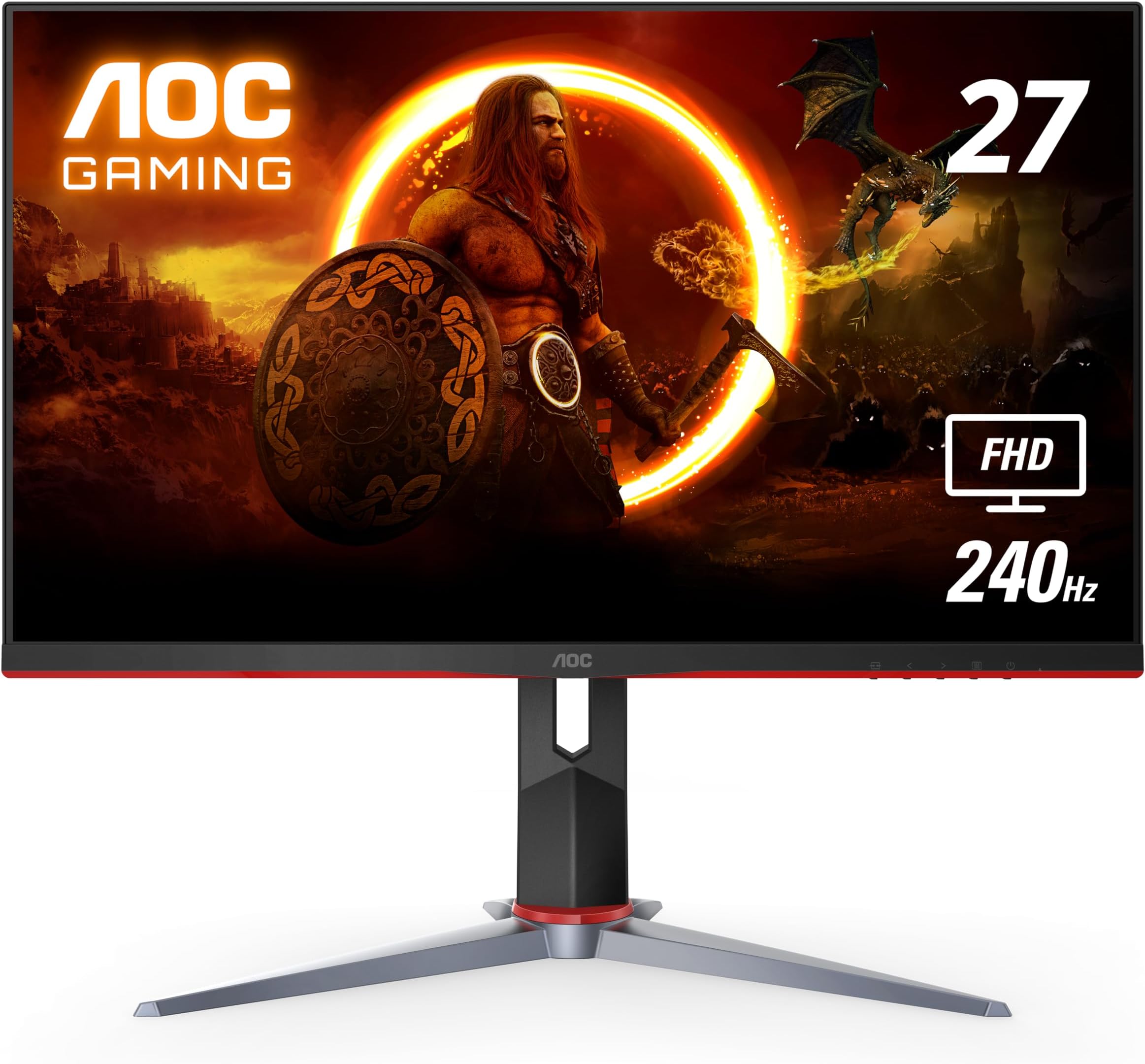 Amazon.com: AOC Gaming 27" Frameless Ultra-Fast IPS Gaming Monitor, FHD ...