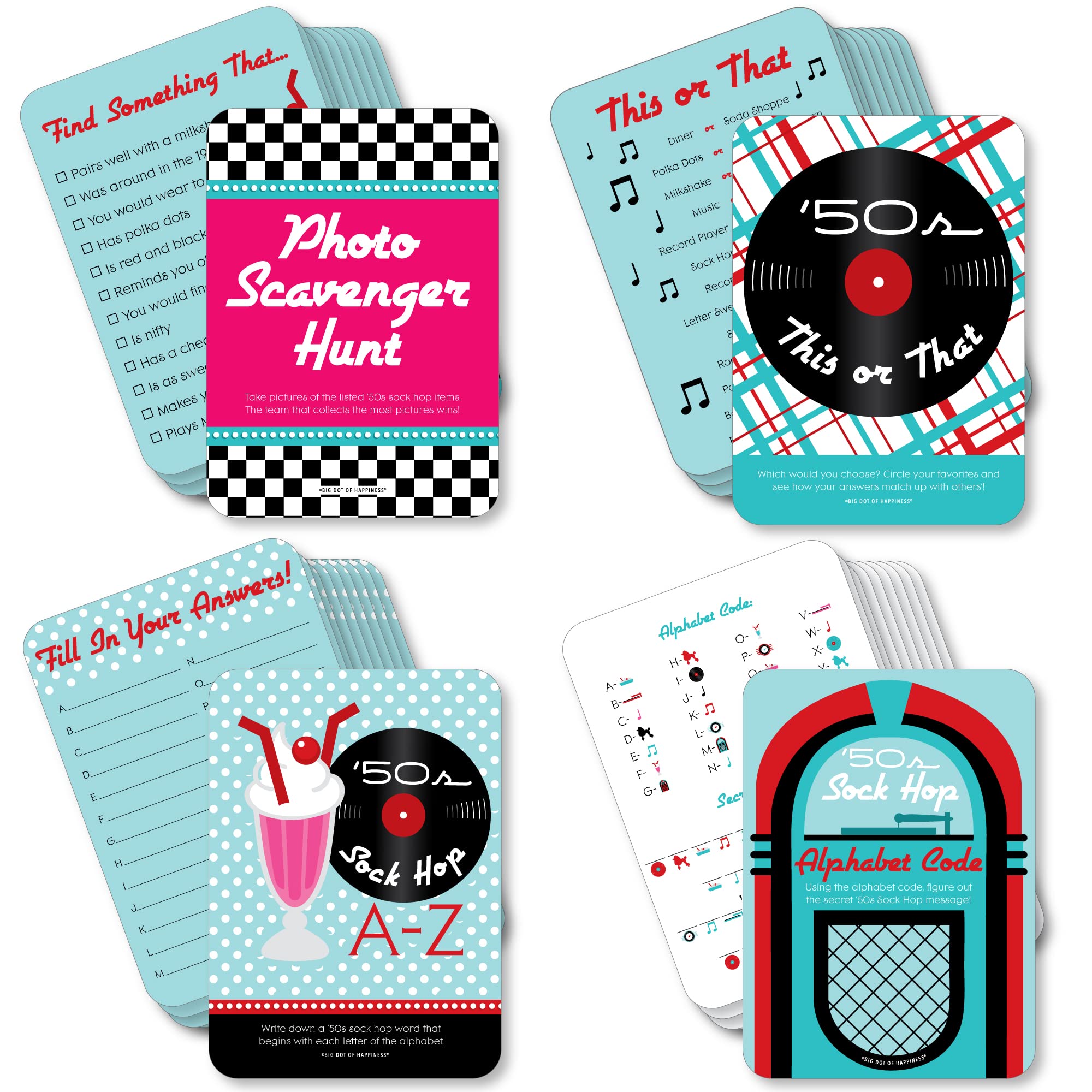 Sock Hop Games Sock Hop Doo Wop | Piano Pronto Publishing