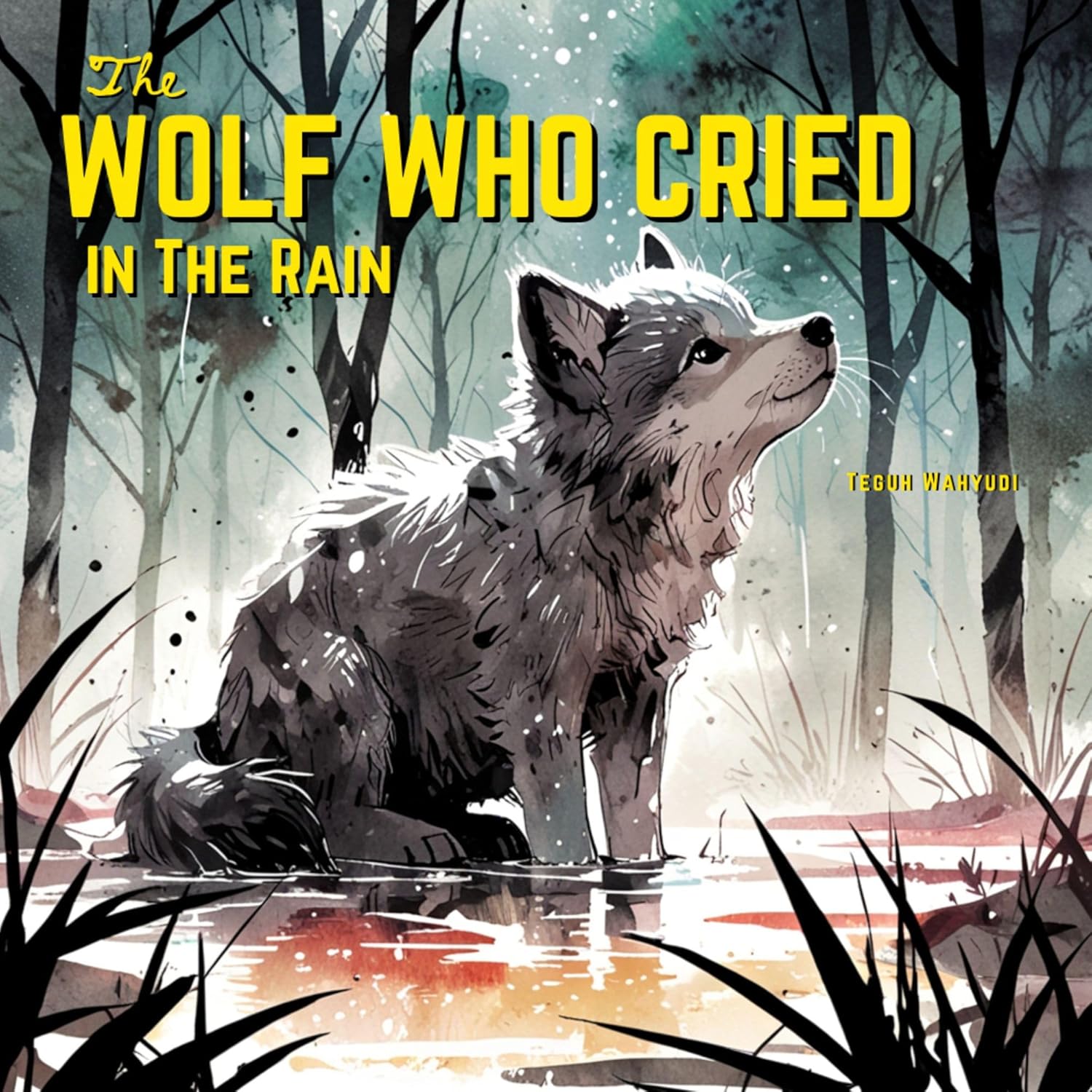 The Wolf Who Cried in The Rain: A Heartwarming Story of Finding Courage ...