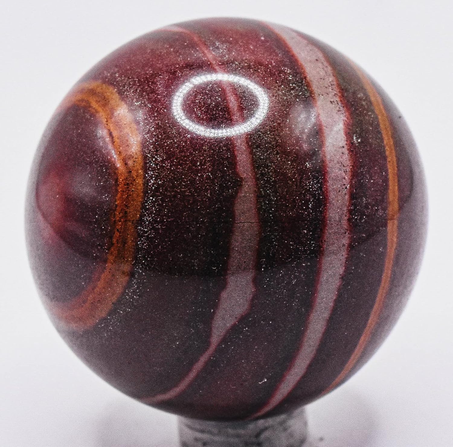 Amazon.com: HQRP 47mm 145g Shiva Lingam Sphere Polished Banded Layered ...