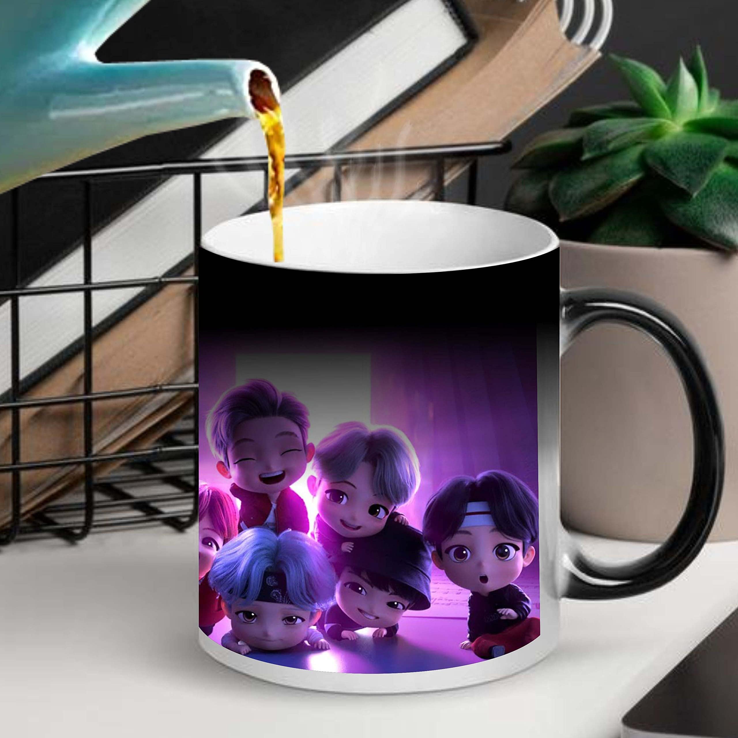 Buy Eagletail India Bts Bangtan Sonyeodan Ceramic Coffee Mug 11Oz (Bts ...