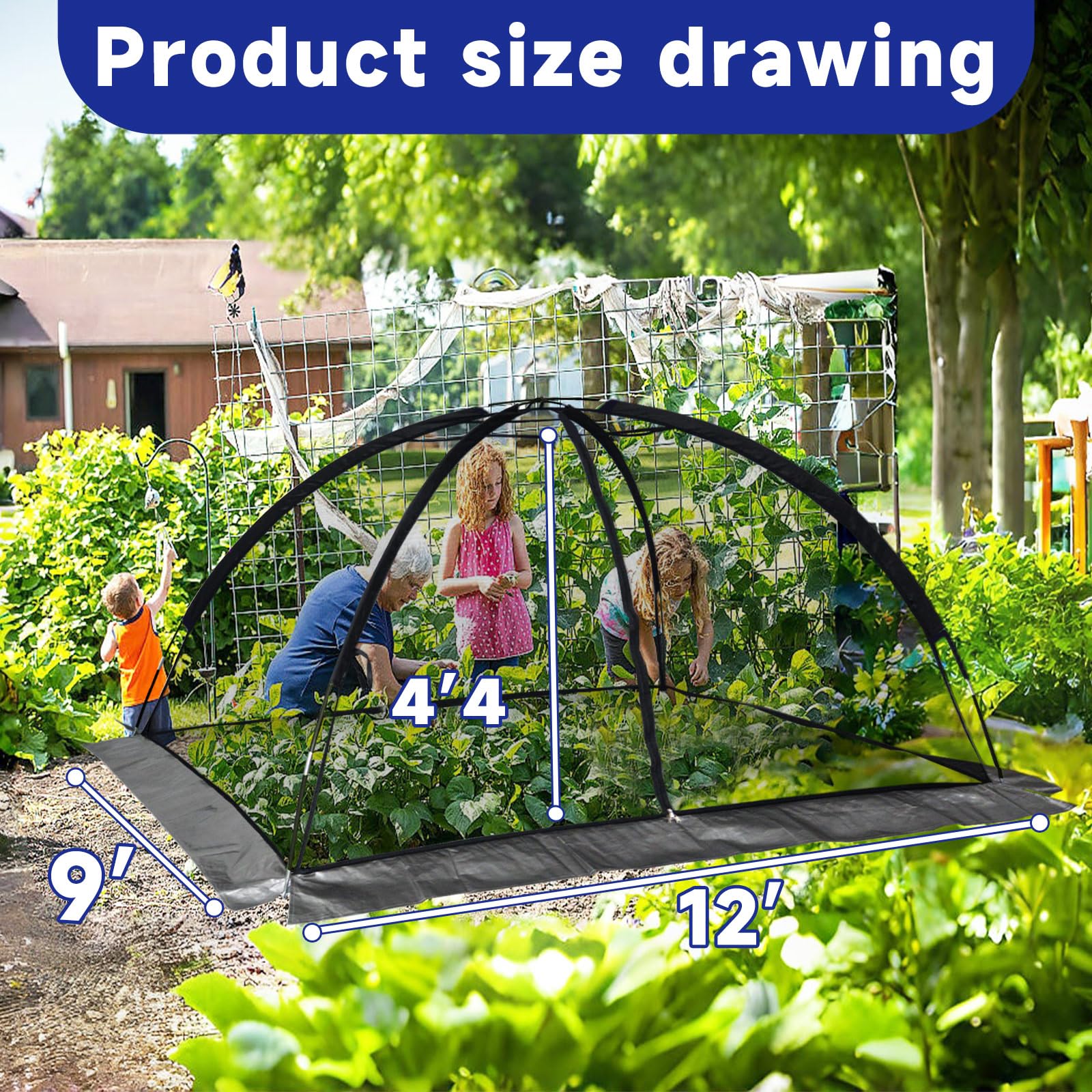 Fish Pond Netting Cover Pond Tent