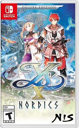 Amazon.com: Ys X: Nordics: Deluxe Edition - Nintendo Switch : Koei ...