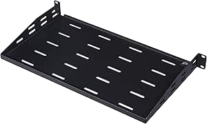 Amazon.com: Rosewill 1U Universal Vented Rack Mount Server Shelf for 19 ...