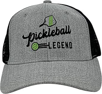 Amazon.com: Pickleball Legend Hat Funny Sarcastic Pickle Ball Lovers ...