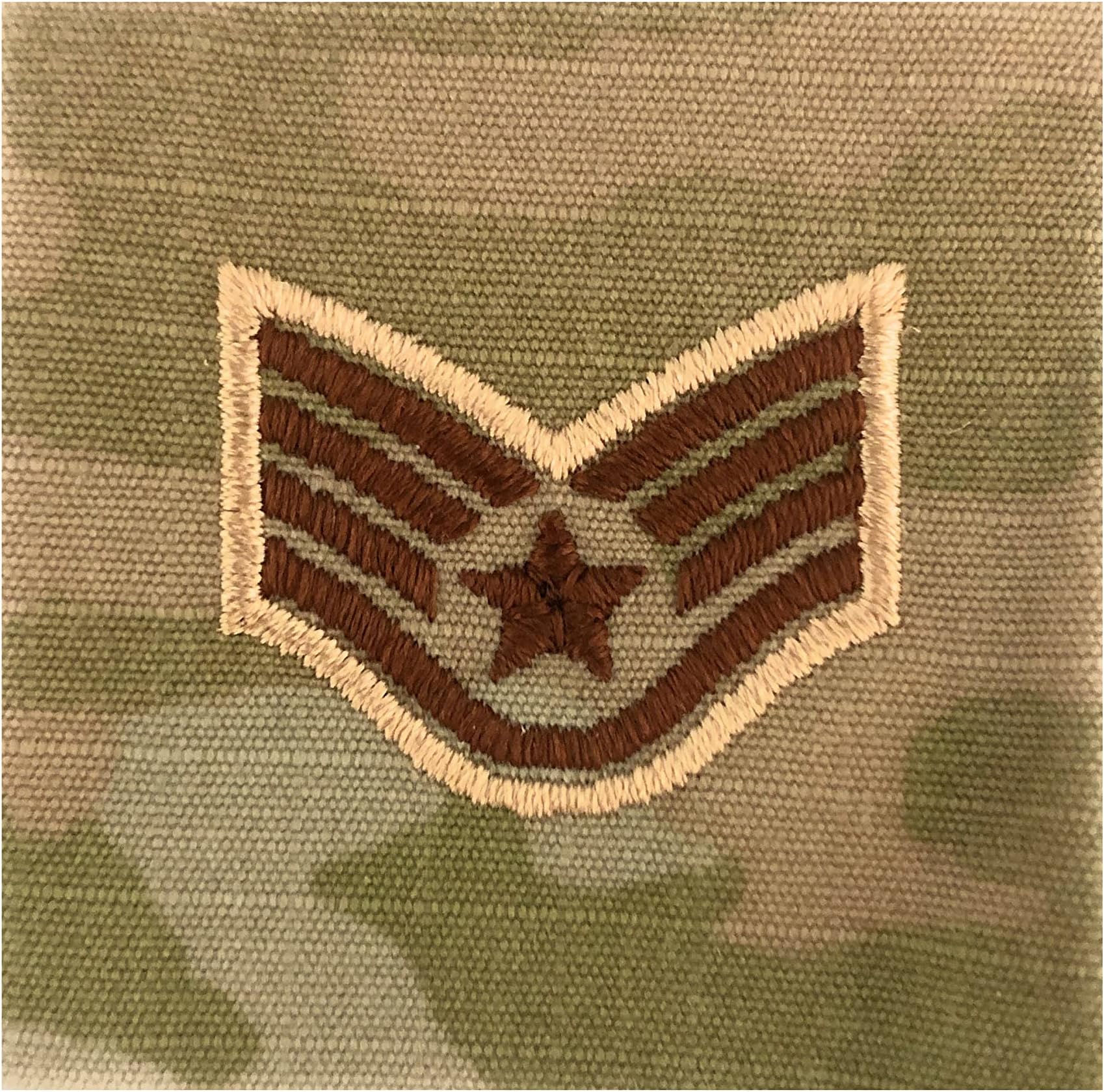 Amazon.com: US Air Force 2x2 OCP Spice Brown Sew On Rank (E5 Staff ...