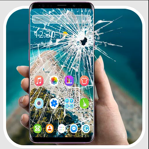 Broken & Cracked Screen Prank wallpaper - Aplicativo na Amazon Appstore