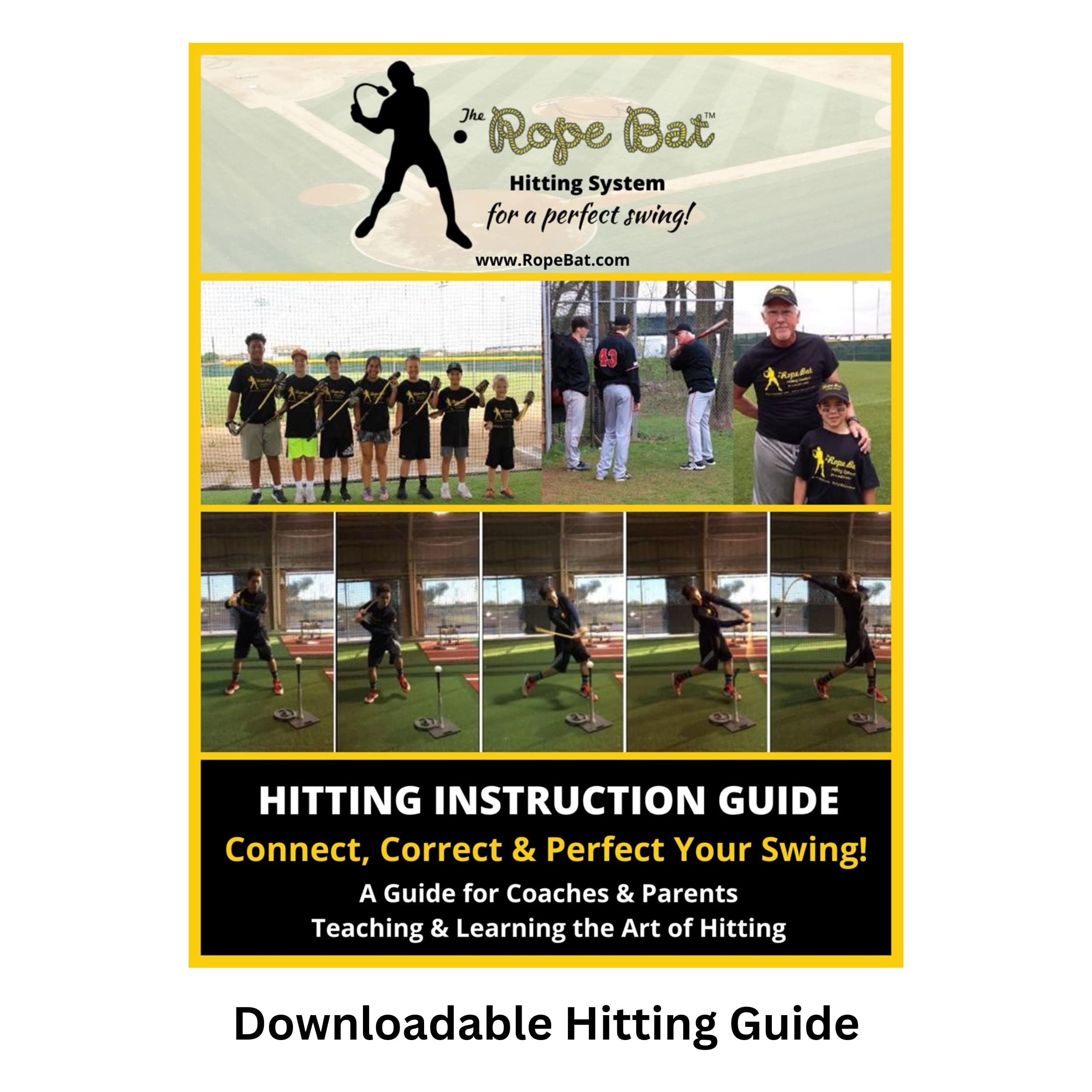 Snapklik.com : Rope Bat - Ultimate Combo W/ 12 Soft Training Balls ...