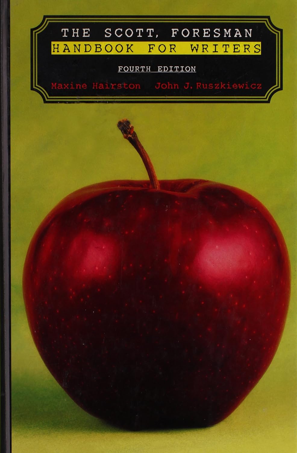 The Scott, Foresman Handbook for Writers: 9780673997289: Reference ...