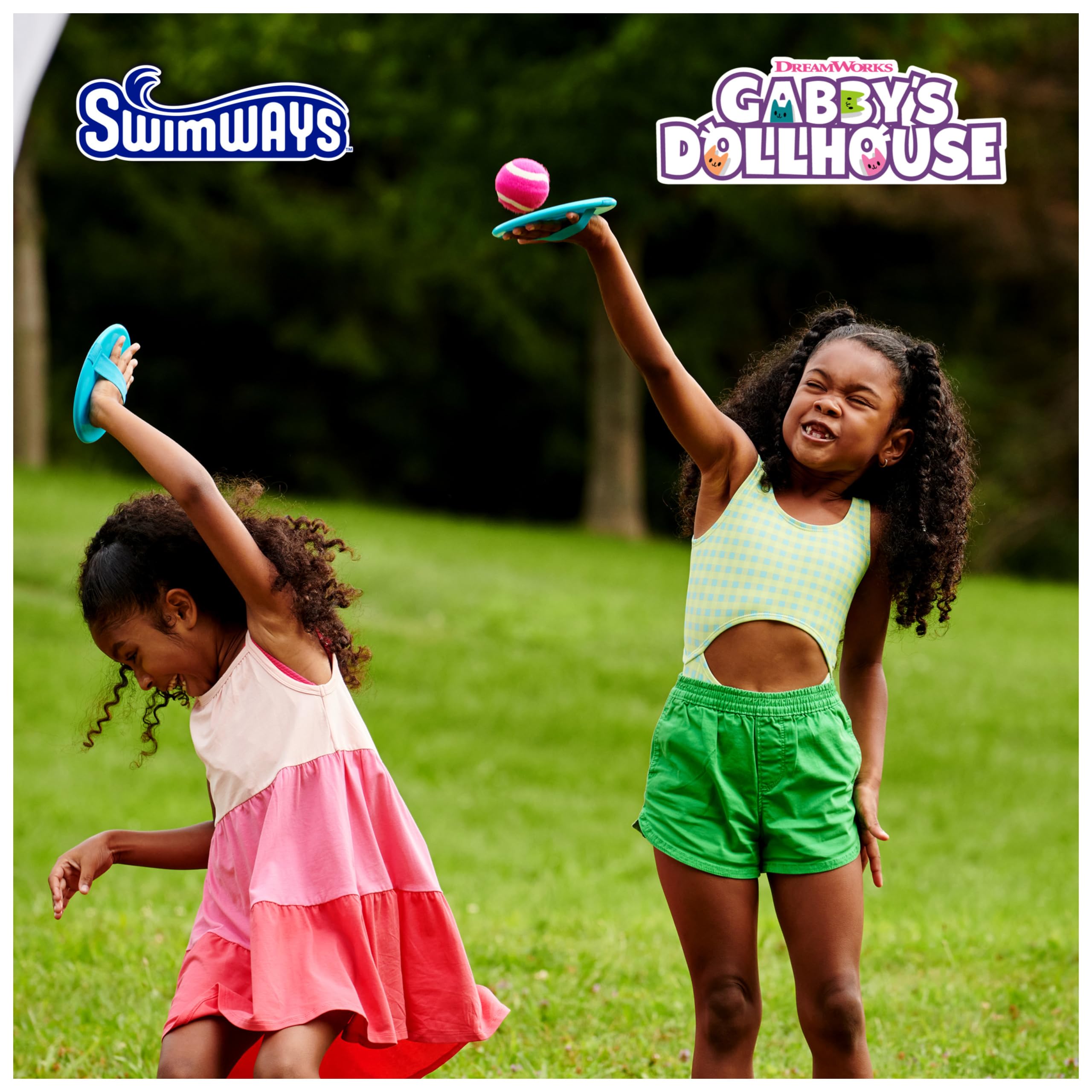 Snapklik.com : Swimways Gabbys Dollhouse Catch Game, Swimming Pool ...