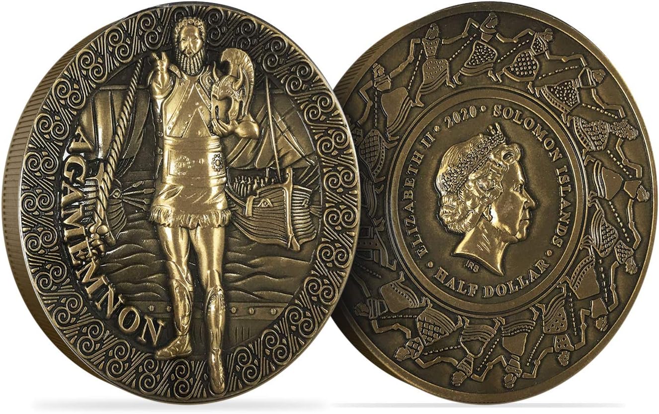 Antique Collectable Coin Rare Greek Mythology Troy Trojan Collection ...